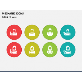 Mechanic Icons for PowerPoint and Google Slides - PPT Slides