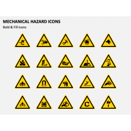 Mechanical Hazard Icons for PowerPoint and Google Slides - PPT Slides
