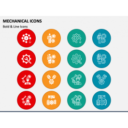 Mechanical Icons for PowerPoint and Google Slides - PPT Slides