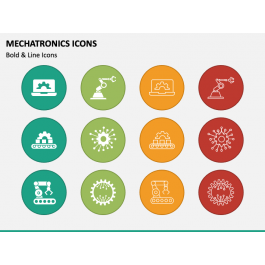 Mechatronics Icons for PowerPoint and Google Slides - PPT Slides