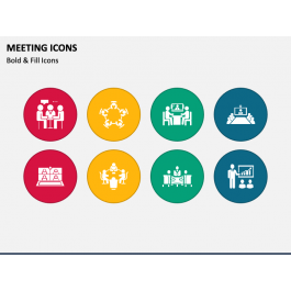 Meeting Icons for PowerPoint and Google Slides - PPT Slides