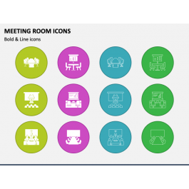 Meeting Room Icons for PowerPoint and Google Slides - PPT Slides