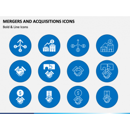Mergers and Acquisitions Icons for PowerPoint and Google Slides - PPT ...