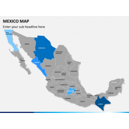 Mexico Map for PowerPoint and Google Slides - PPT Slides