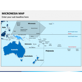 Micronesia Map for PowerPoint and Google Slides - PPT Slides