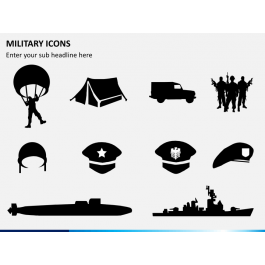 Military Icons for PowerPoint and Google Slides - PPT Slides