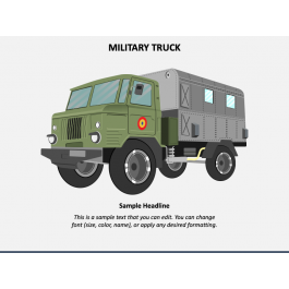 Military Truck Graphics for PowerPoint and Google Slides - PPT Slides