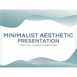 Free - Minimalist Aesthetic Background Presentation for PowerPoint and ...