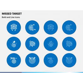 Missed Target Icons for PowerPoint and Google Slides - PPT Slides