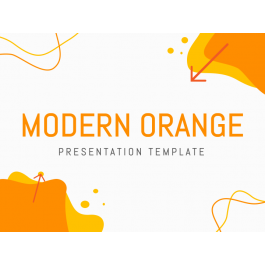 Modern Orange Presentation Theme for PowerPoint and Google Slides - PPT ...
