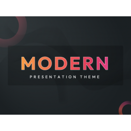 Modern Presentation Theme for PowerPoint and Google Slides - PPT Slides
