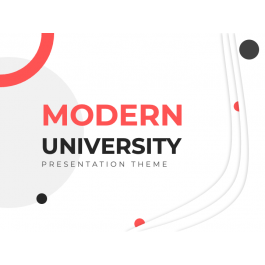 Free - Modern University PowerPoint Template and Google Slides Theme