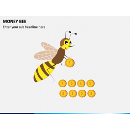 Money Bee for PowerPoint and Google Slides - PPT Slides