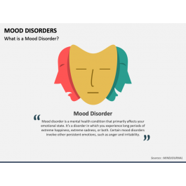 Mood Disorders PowerPoint and Google Slides Template - PPT Slides