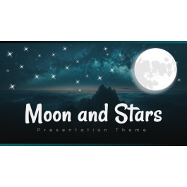 Free - Moon and Stars Presentation Theme for PowerPoint and Google ...