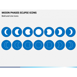 Moon Phases PowerPoint and Google Slides Template - PPT Slides