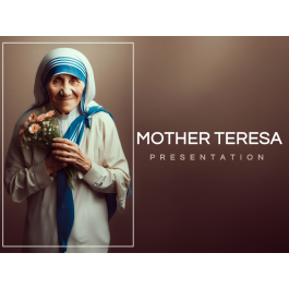 Free - Mother Teresa Presentation for PowerPoint and Google Slides ...