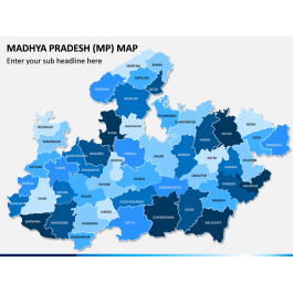 Madhya Pradesh (MP) Map for PowerPoint and Google Slides - PPT Slides