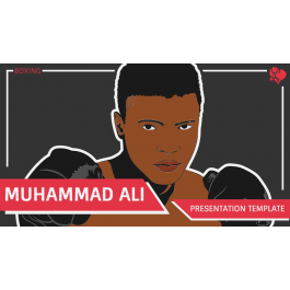 Free - Muhammad Ali PowerPoint and Google Slides Template - PPT Slides