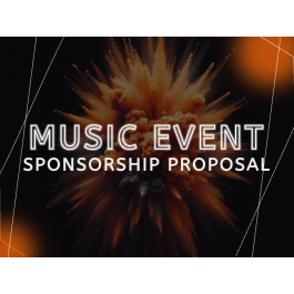 Music Event Sponsorship Proposal PowerPoint and Google Slides Template ...