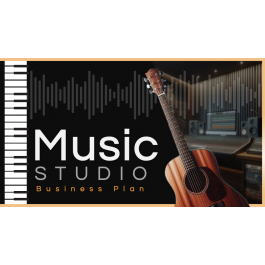 Music Studio Business Plan PowerPoint and Google Slides Template - PPT ...