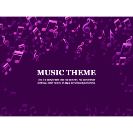 Music Presentation Theme - Free Download | PowerPoint Template & Google ...