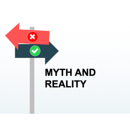 Myth and Reality PowerPoint and Google Slides Template - PPT Slides