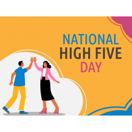 National High Five Day 2021