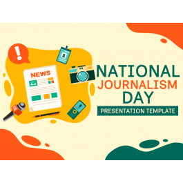 Free - National Journalism Day PowerPoint Template and Google Slides Theme