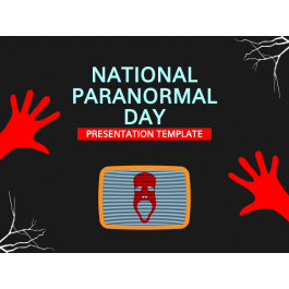 Free - National Paranormal Day PowerPoint Template and Google Slides Theme