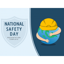 Free - National Safety Day Presentation for PowerPoint and Google Slides