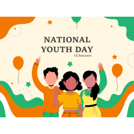 National Youth Day - Free Download | PowerPoint Template & Google Slides