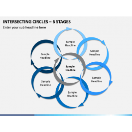 Intersecting Circles – 6 Stages PowerPoint