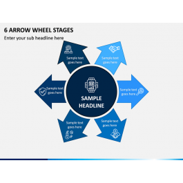 PowerPoint 6 Arrow Wheel Stages