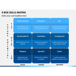 9 Box Skills Matrix PowerPoint - PPT Slides