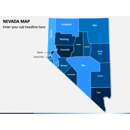 Nevada Map for PowerPoint and Google Slides - PPT Slides