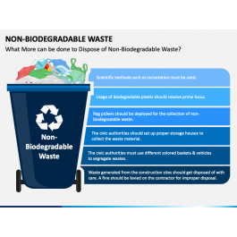 Non-Biodegradable Waste PowerPoint and Google Slides Template - PPT Slides