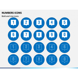 Numbers Icons for PowerPoint and Google Slides - PPT Slides