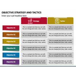 Objective Strategy and Tactics PowerPoint and Google Slides Template ...