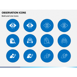 Observation Icons for PowerPoint and Google Slides - PPT Slides