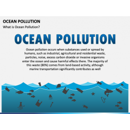 Ocean Pollution PowerPoint and Google Slides Template - PPT Slides