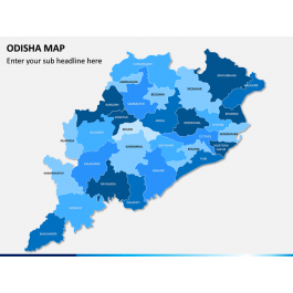 Odisha Map for PowerPoint and Google Slides - PPT Slides