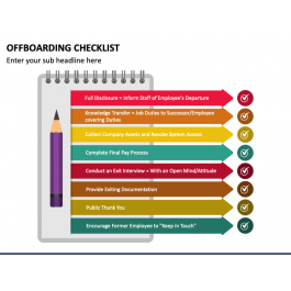 Offboarding Checklist PowerPoint and Google Slides Template - PPT Slides