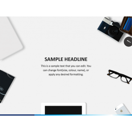 Office Desk PowerPoint and Google Slides Template - PPT Slides