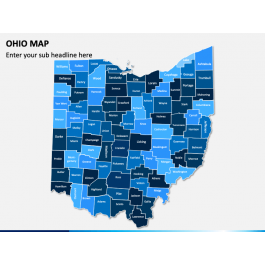 Ohio Map for PowerPoint and Google Slides - PPT Slides