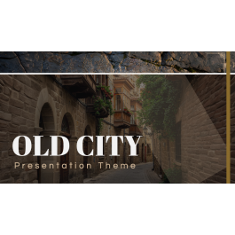 Free - Old City Theme for PowerPoint and Google Slides Template - PPT ...