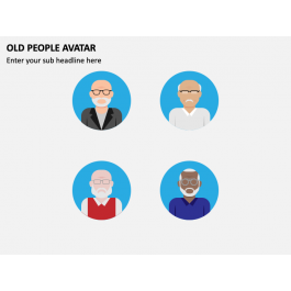 Old People Avatar for PowerPoint and Google Slides - PPT Slides