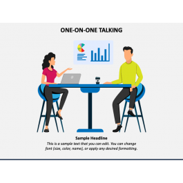 One-on-One Talking Illustration for PowerPoint and Google Slides - PPT ...