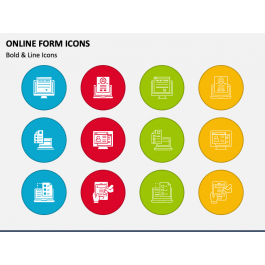 Online Form Icons for PowerPoint and Google Slides - PPT Slides