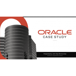 Free - Oracle Case Study PowerPoint and Google Slides Template - PPT Slides